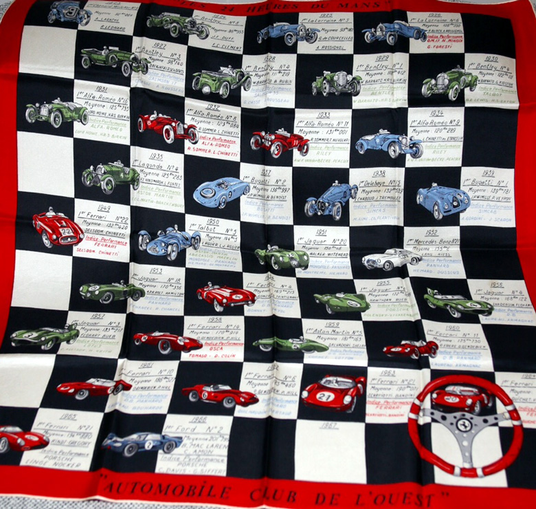 Automotive Silk Scarves